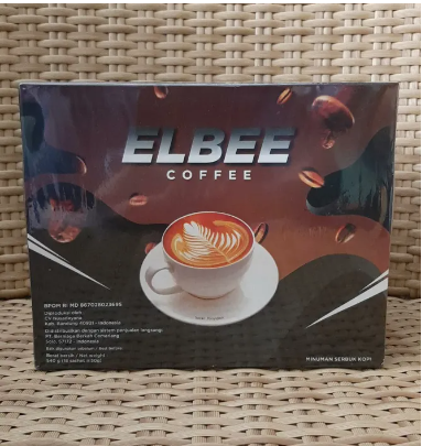 NEW KEMASAN ELBEE COFFEE 1 BOX ISI 10 SACHET ORIGINAL BBC | Lazada ...
