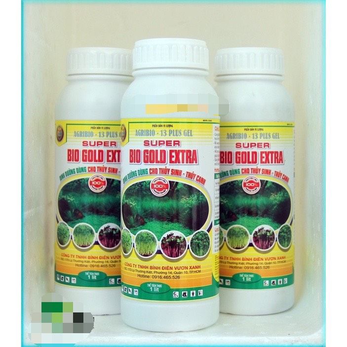 Dung dịch thủy canh Bio 1Lít/chai thủy sinh hồ cá trồng cây thủy canh ...