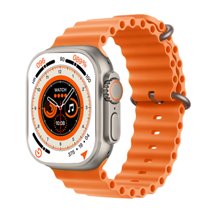 2022ชุด8อัลตร้าสมาร์ทนาฬิกาบลูทูธโทร S Mart W Atch สำหรับผู้ชาย1:1กรณีอุณหภูมิวัดการตรวจสอบ ...