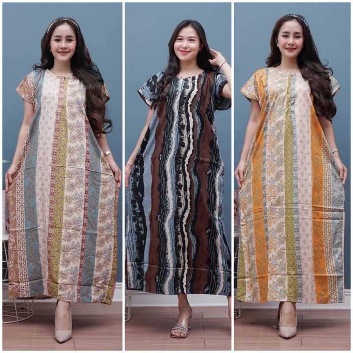 Daster Panjang Motif Semata kaki 125 cm | Lazada Indonesia