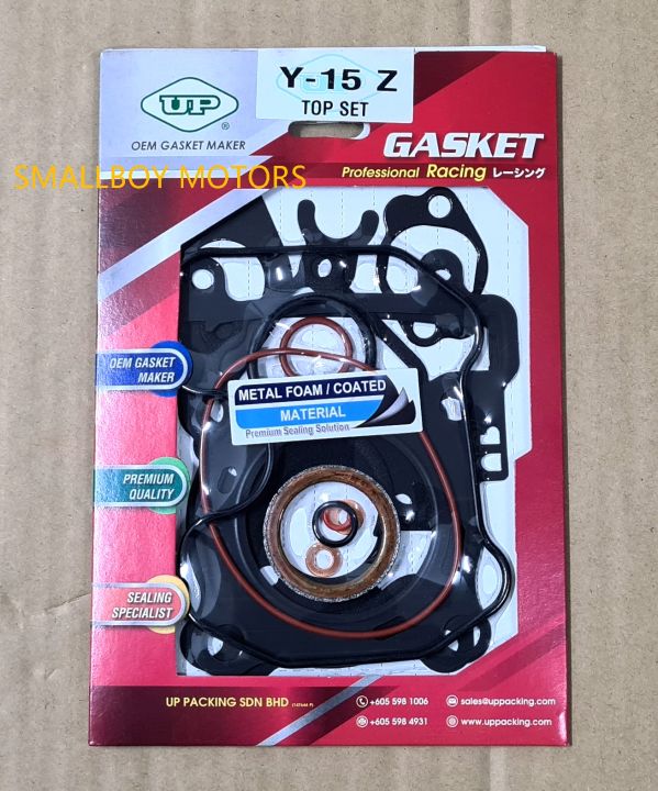 YAMAHA Y15ZR Y15 ZR V1 V2 TOP SET GASKET STANDARD HEAD BLOCK ENGINE ...