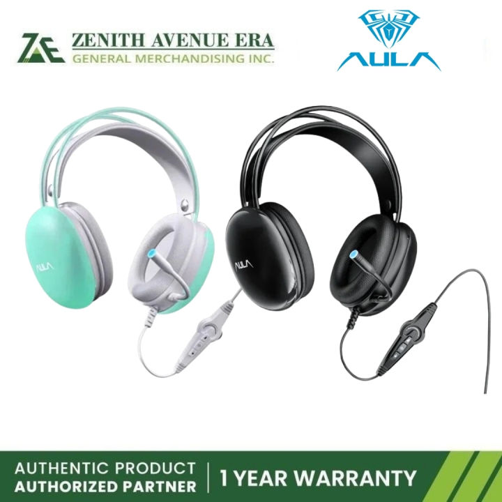 Aula S505 Wired Gaming Headset Black,Green | Lazada PH