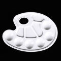 Art Paint Plastic Drawing Tray Color Palette Oil Watercolour White ...