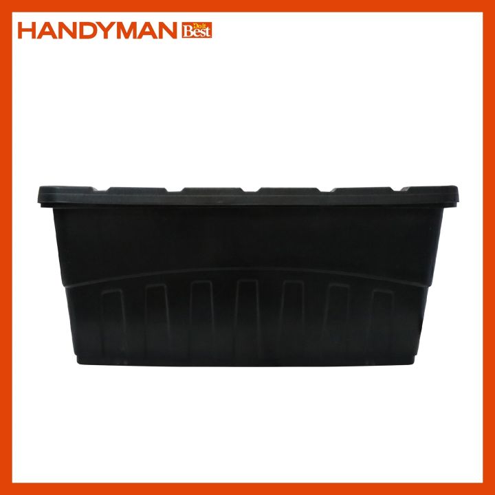 Decobox Storage Box with Lid 135L, Black (15012) | Lazada PH