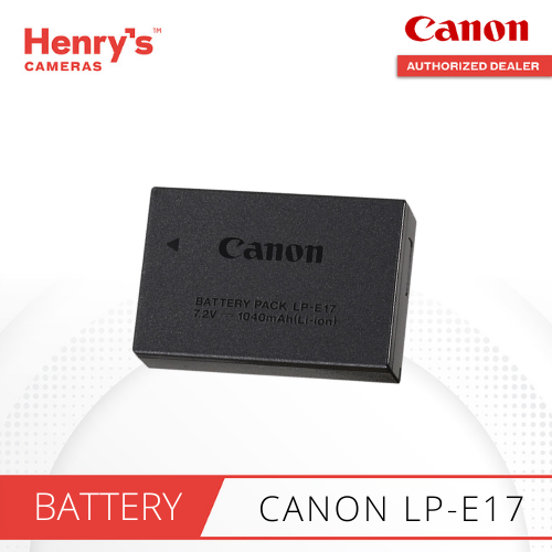 CANON BATTERY PACK LP-E17 (ORIGINAL) - HENRY'S CAMERAS | Lazada PH