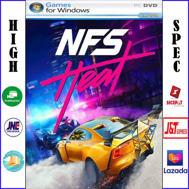 NEED FOR SPEED HEAT PC NFS DVD GAME LAPTOP KASET KOMPUTER | Lazada ...
