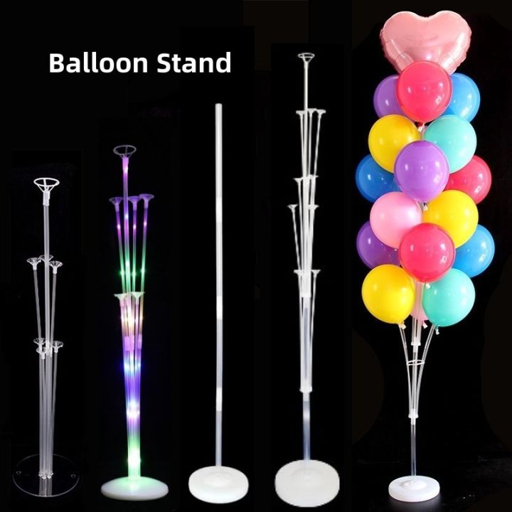 71cm Balloon Stand Wtih LED Light For Table Balloon Stick Set Standee ...