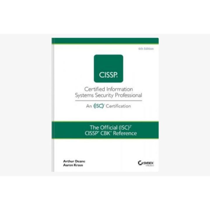 หนังสือ The Official Book (ISC) 2 CISSP CBK อ้างอิง | Lazada.co.th หนังสือ The Official Book (ISC) 2 CISSP CBK อ้างอิง | Lazada.co.th