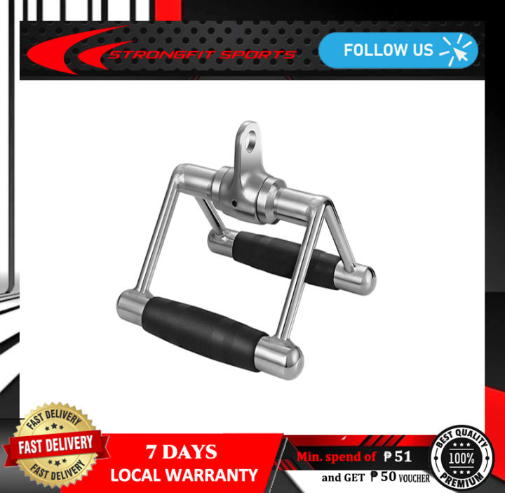 Strongfit SEATED DOUBLE D HANDLE WITH LOCK | Lazada PH