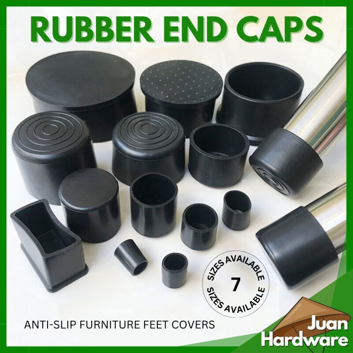 Rubber Foot Covers Round Furniture Table Feet Protector Chair Leg Caps ...