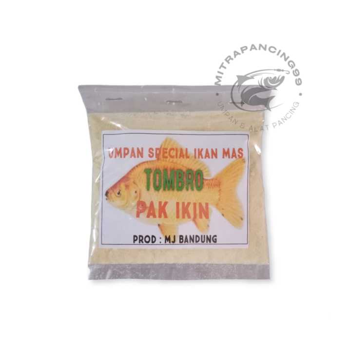 Umpan Pak Ikin Special Ikan Mas / Tombro - Umpan Pancing Siap Pakai ...