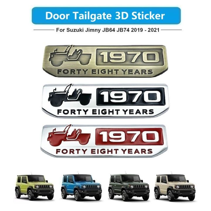 Car Sticker For Suzuki Jimny 2007-2021 JB23 JB43 JB64 JB74 Auto Logo ...