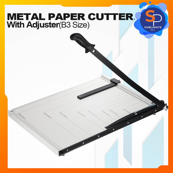 Officom Heavy Duty B3 Size(35cm x 50cm) Metal Base Paper Cutter Trimmer ...