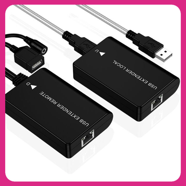 USB Extender USB UTP Extension Cord Converter Cat5e/6 Cable Up to 60M ...