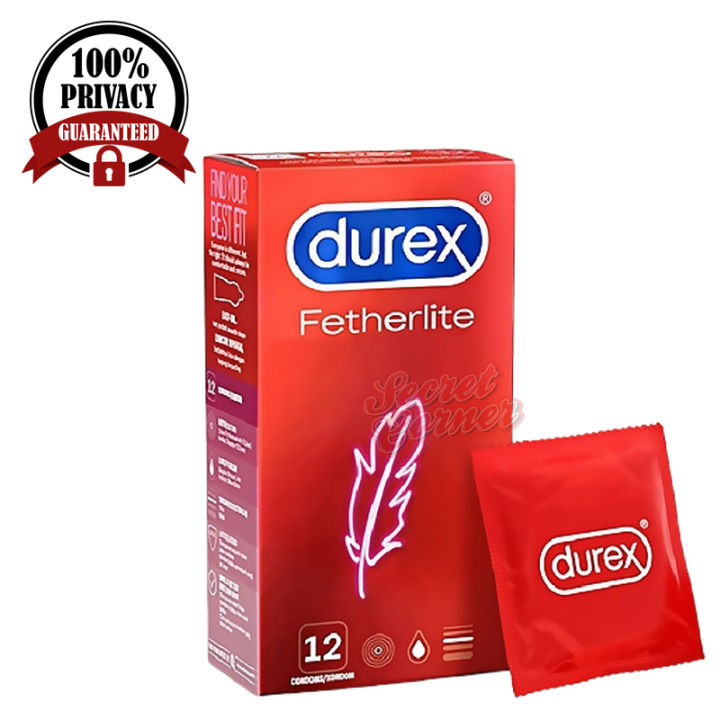 BEST- Secret Corner Durex Condom Fetherlite Protection Pack Of 12'S ...