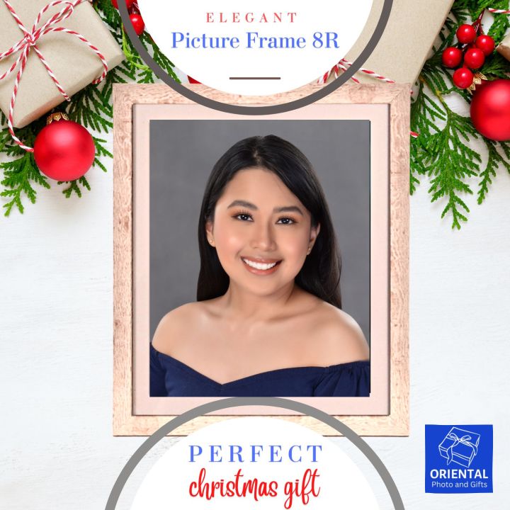 Picture Frame 8R with Matting for Graduation Photo or Portrait and ...
