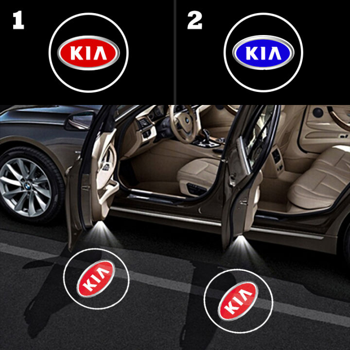 【KIA】2PCS Magnet Sensor Wireless Welcome Light Car Picanto Rio Ceroto ...