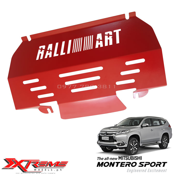 MITSUBISHI MONTERO / STRADA 2016 to 2024 RALLIART SKID PLATE ...