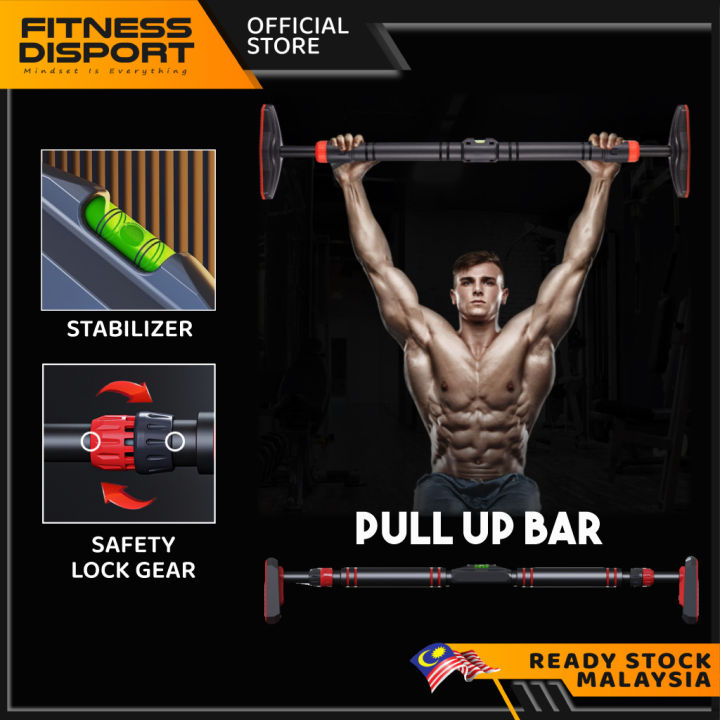 Adjustable Pull Up Bar Push up Bar Fitness Doorway Gym Pull Up Bar Easy ...