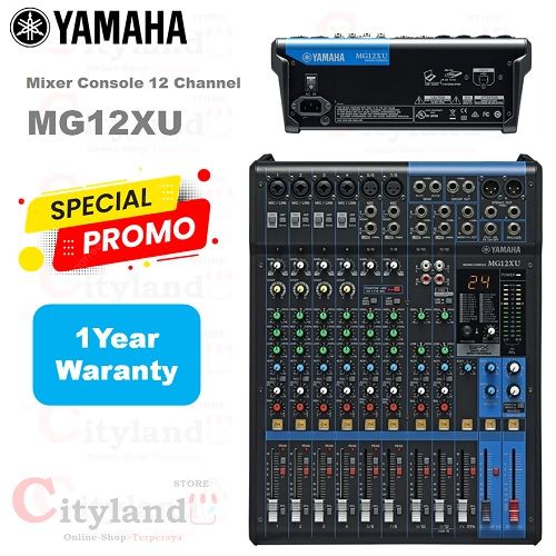 Yamaha MG12XU Analog Mixer 12 Channel/ Yamaha MG10XU 10 Channel ...