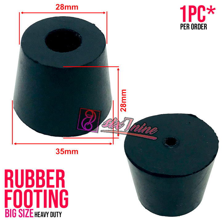 Recessed Rubber Feet Bumpers Footing (BIG) | Lazada PH