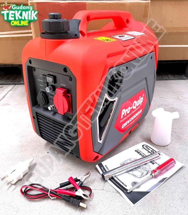 Genset Silent PROQUIP QRV2000IS 1000Watt/ Power Generator QRV 2000 IS ...