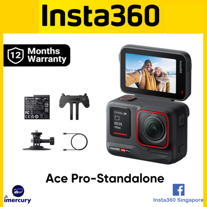Insta360 Ace / Ace Pro (Smartest Ever Action Camera) | Lazada PH