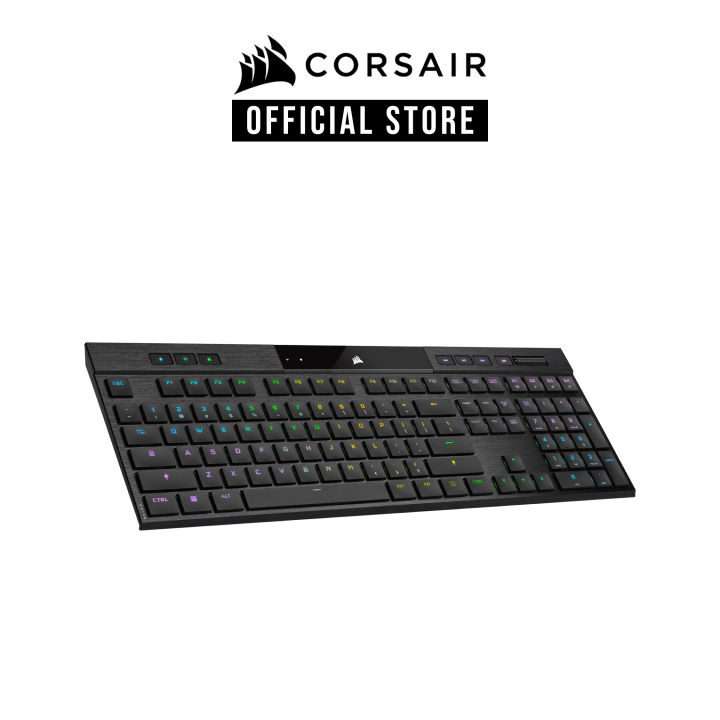 Corsair K100 AIR WIRELESS RGB Ultra-Thin Mechanical Gaming Keyboard ...