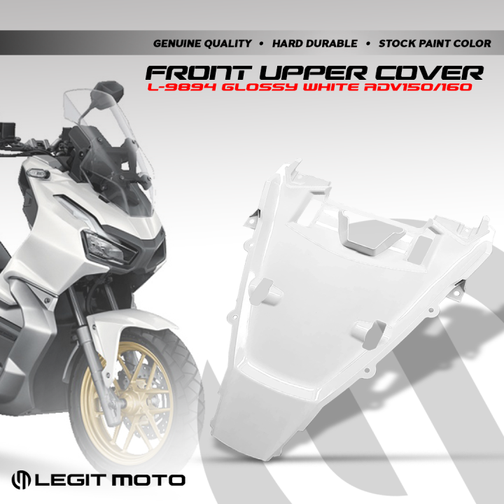LEGITMOTO HONDA ADV 160 ADV 150 FRONT UPPER COVER GLOSSY / MATTE FRONT ...