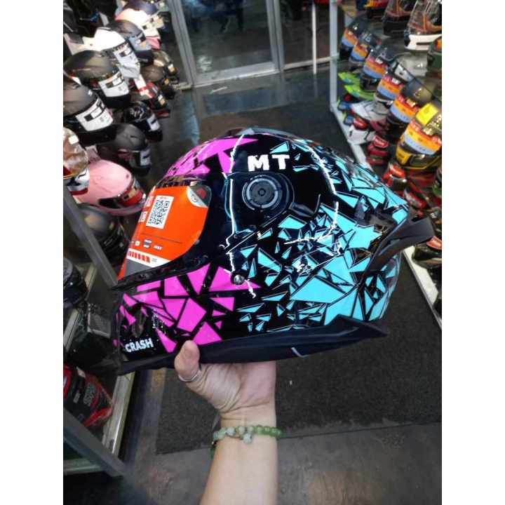 MT HELMET BREAKER FULL FACE HELMET | Lazada PH