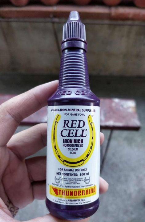 RED CELL 100ml (VITAMIN-IRON-MINERAL SUPPLEMENT) | Lazada PH