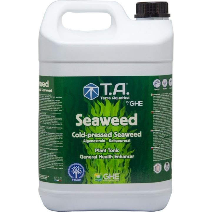 Terra Aquatica/GHE Seaweed Cold-pressed Seaweed 5 Litre (Plant Tonic ...