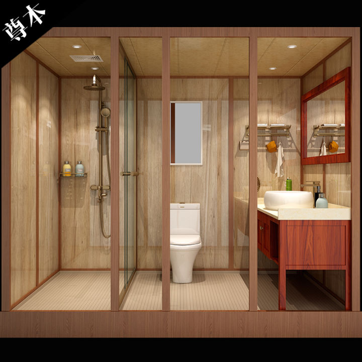 Japanese-style integral bathroom combination integrated shower room ...