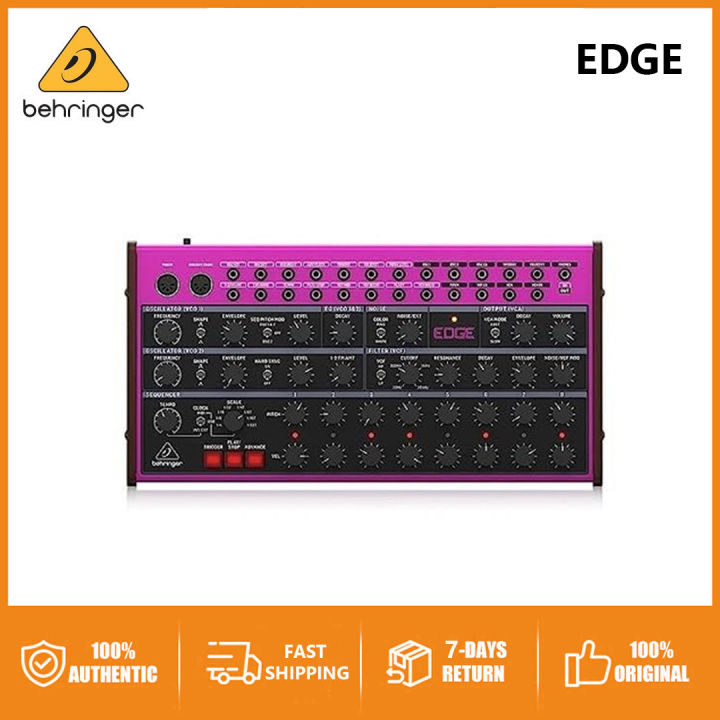 Behringer EDGE Analog Semi-Modular Percussion Synthesizer with Built-in ...