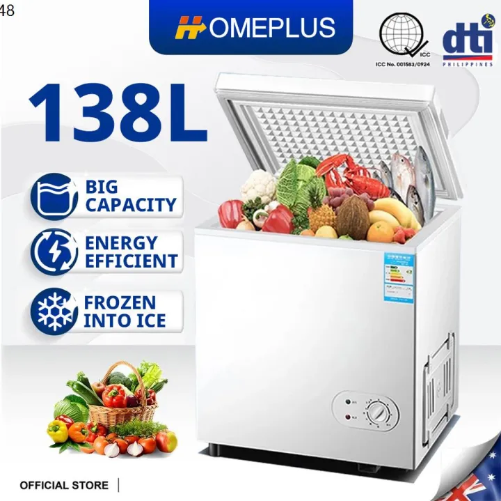 HOMEPLUS Freezer Inverter Chest Freezer Refrigerator Mini Freezer ...