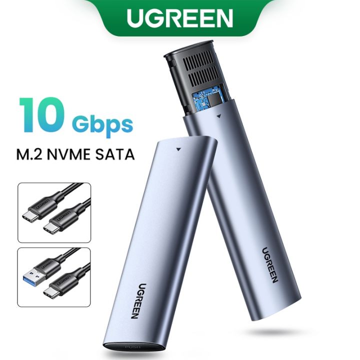 UGREEN SSD Case 10Gbps NVMe M2 SSD Case For PCIe SATA To USB SSD Case ...