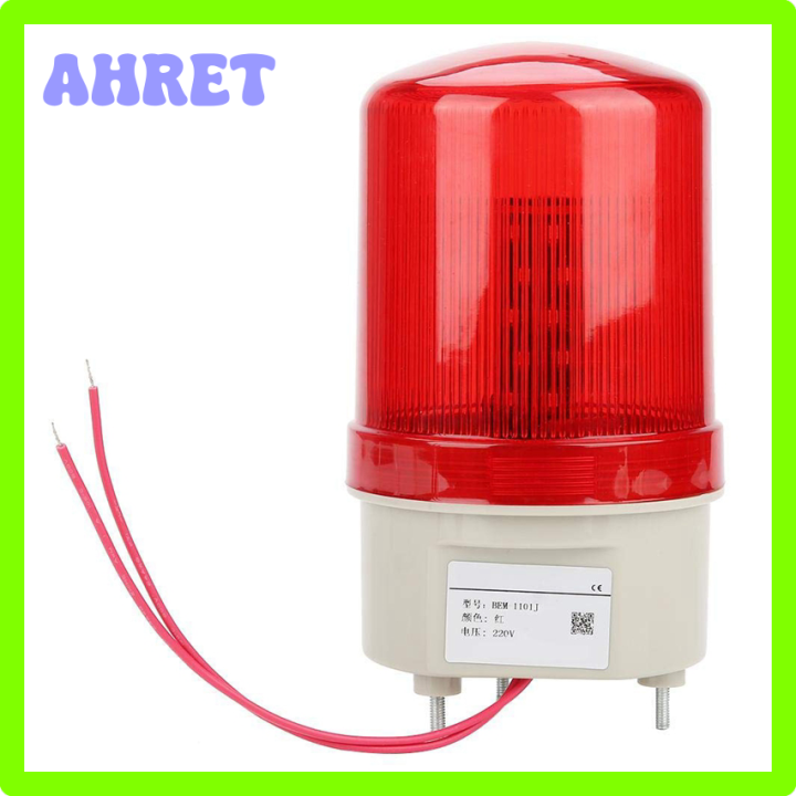 AHRET Led Revolving Flashlight Rotation Strobe Siren Beacon Beeper ...