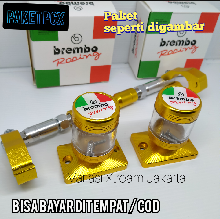 Stabilizer Stang Motor - Palang Stang + tutup minyak pcx paket PCX ...