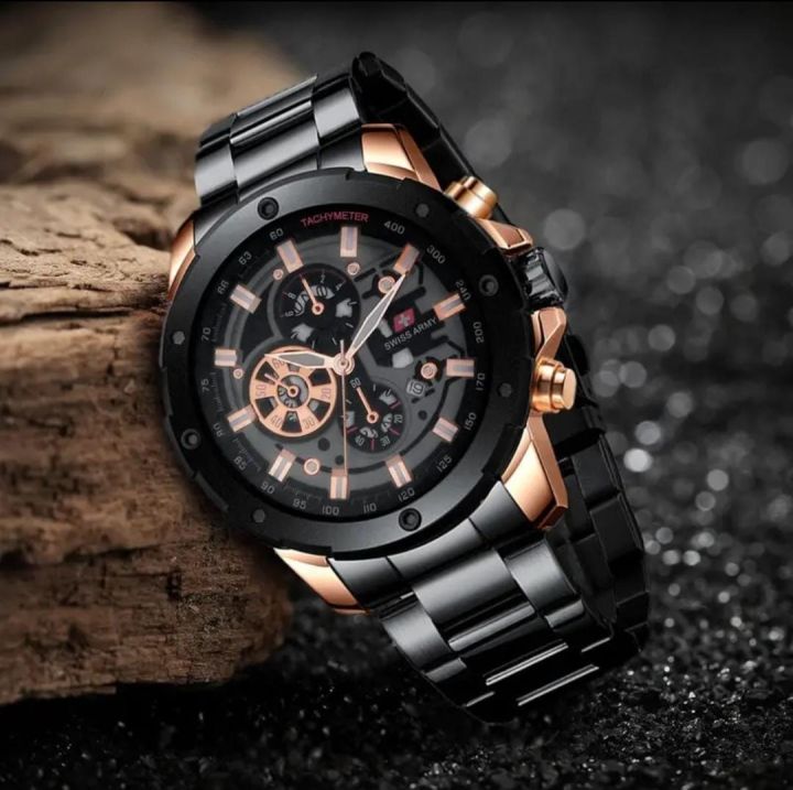 Jam Tangan Original Pria Mewah Anti Air Dan Sudah Free Batrai Strap ...