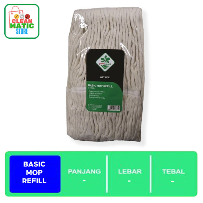 Clean Matic - Basic Mop Refill | Lazada Indonesia