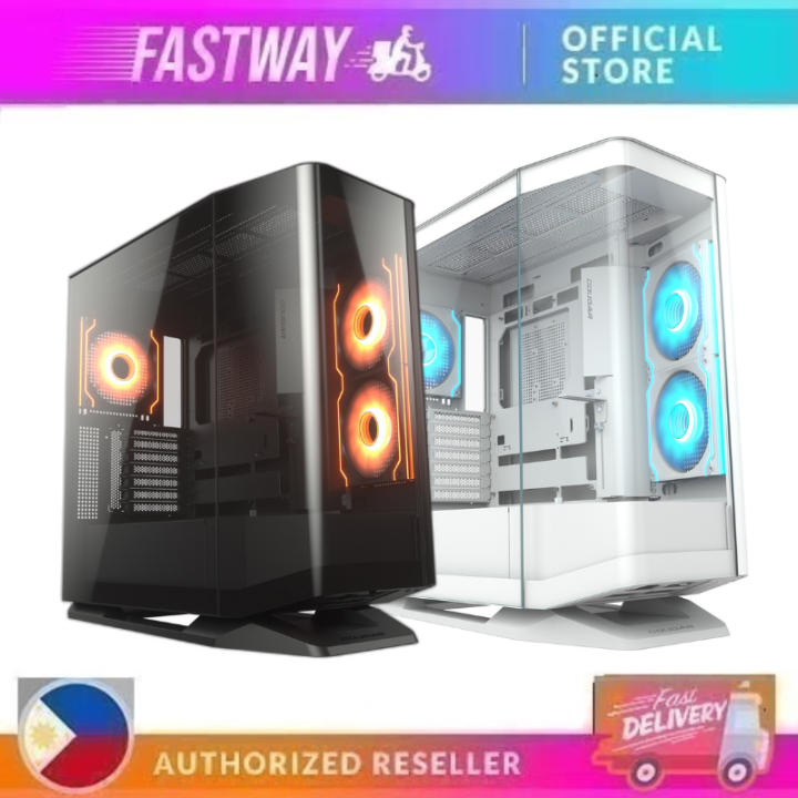 COUGAR FV270 GAMING CASE (WHITE/BLACK) | Lazada PH