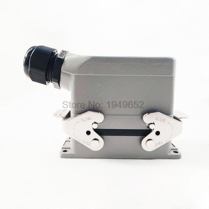 Heavy Duty Connectors HDC-HSB-006-1 F/M 6pin 35A Industrial rectangular Aviation connector plug ...
