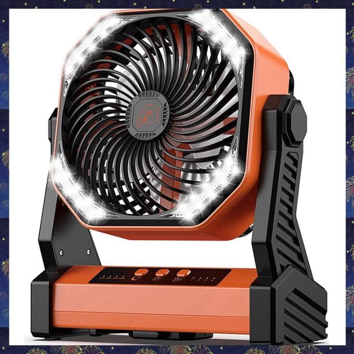 (KFAT) 20000MAh Rechargeable Battery Powered Fan High-Velocity Camping ...