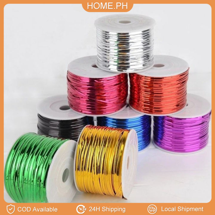 100Yards Twist Wire Metallic Bouquet Wire Wrapping String Lollipop ...