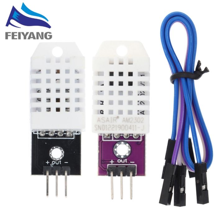 DHT22 Digital Temperature and Humidity Sensor AM2302 Module+PCB with ...