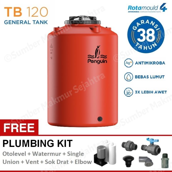 Penguin Toren / Tandon / Tangki Air 1200 Liter - TB 120 | Lazada Indonesia