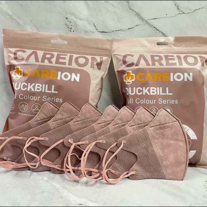 Masker Duckbill Duckbil Dakbil Dukbil Careion Full Colour Series Warna ...