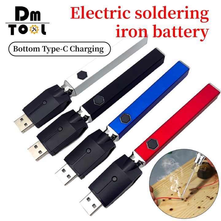 DM Can Charge The Bottom TYPE-C 500mah CBD Preheating Battery Three ...