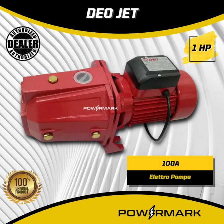 DEO JET-100A Electric Water Pump Shallow Well 1HP [POWERMARK | DWP ...