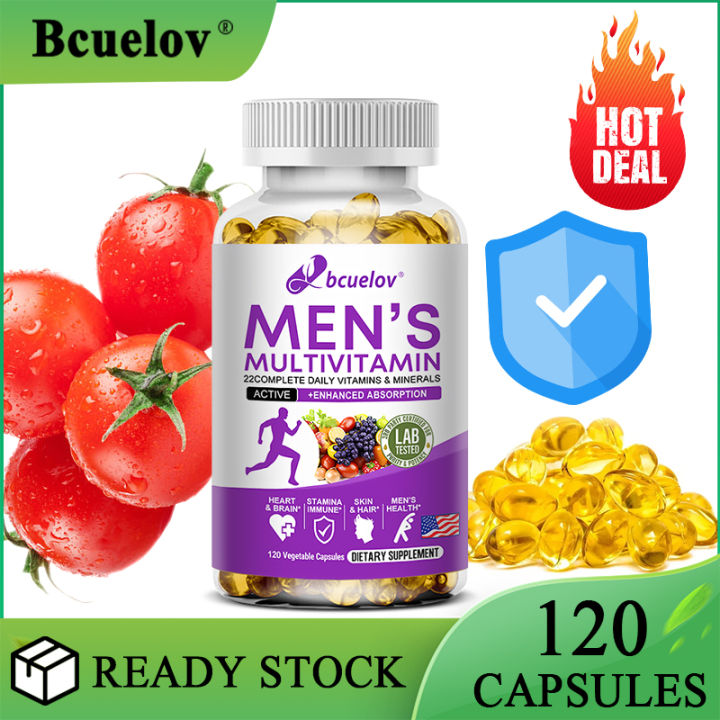 bcuelov Men's Multivitamin - Contains vitamins A, B, C, E, K, B6, B12 ... bcuelov Men's Multivitamin - Contains vitamins A, B, C, E, K, B6, B12 ...